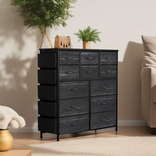Dresser for Bedroom with 12 Drawer,Storage Dresser Organizer - Bed Bath ...