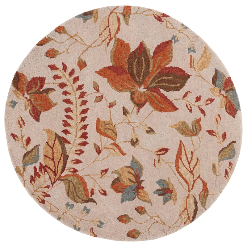 SAFAVIEH Handmade Blossom Gerga Modern Floral Wool Rug - On Sale ...