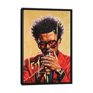 iCanvas "The Weeknd" by Jackie Liu Framed Canvas Print - Bed Bath ...