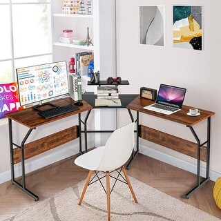 Multifunctional Office Gaming Table Brown - Bed Bath & Beyond - 37215532