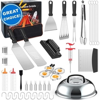42-Piece Stainless Steel Grill Tool Set - N/A - Bed Bath & Beyond ...