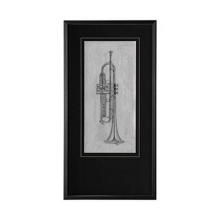 Trumpet Framed Art Print - Bed Bath & Beyond - 39204125