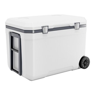 UIMOSO Portable Cooler, Wheeled Cooler with Ice Retention, Heavy-Duty ...
