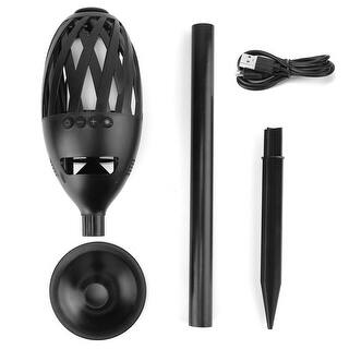 LED Flame Table Lamp Torch with Wireless Stereo Bass Speaker - Bed Bath ...