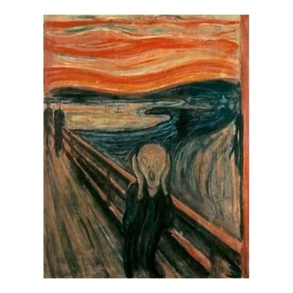 The Scream 1893 Poster Print By Edvard Munch Item Varpdx467689 - Bed ...