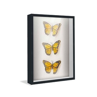 16x47 Shadow Box Frame Black | 1 inches Deep Real Wood Contemporary ...