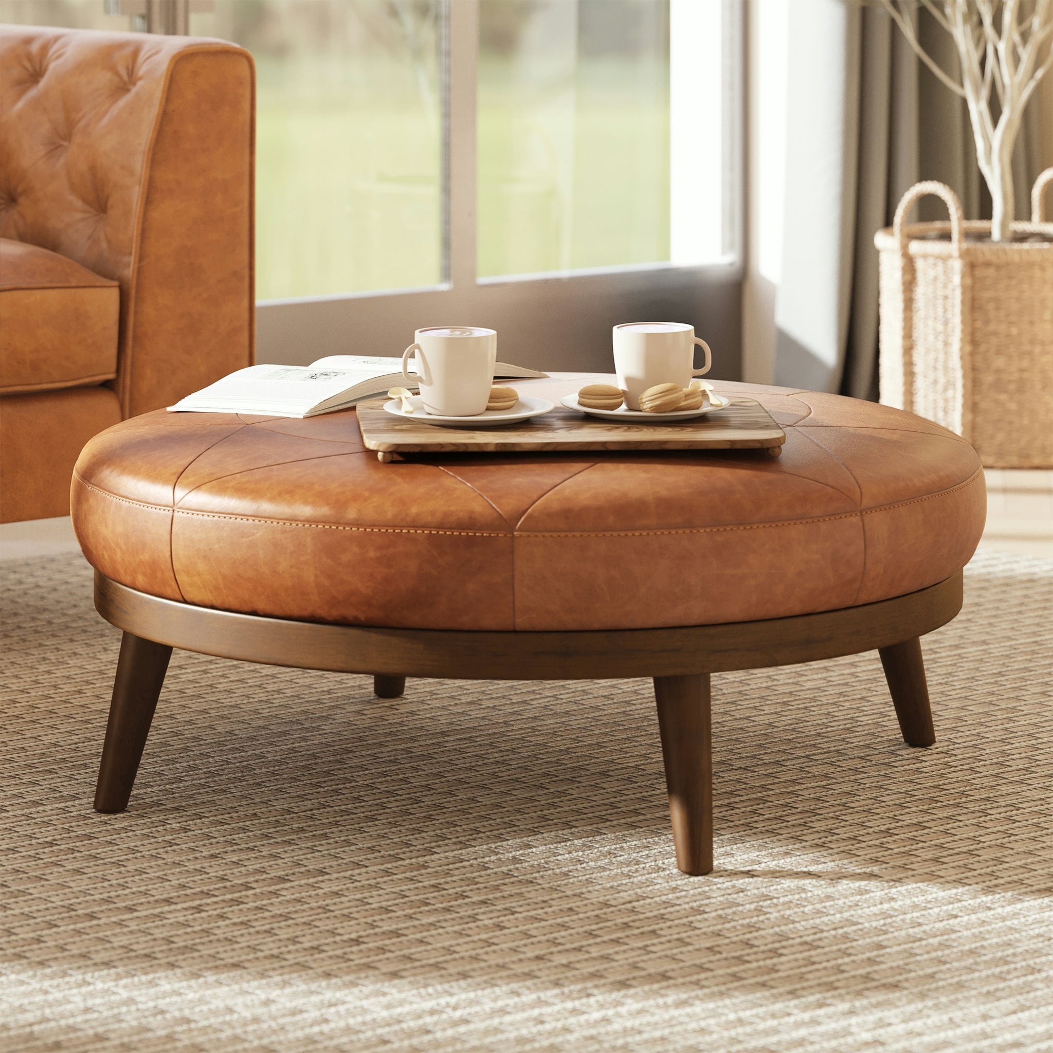 Ottomans and Poufs Overstock