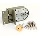 Office Hardware Single Cylinder Deadbolt Jimmy Proof Keyed Door Lock ...