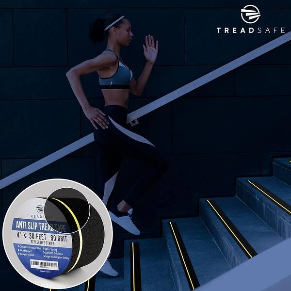 TREADSAFE Reflective Stair Treads Outdoor Tape Roll - Bed Bath & Beyond ...