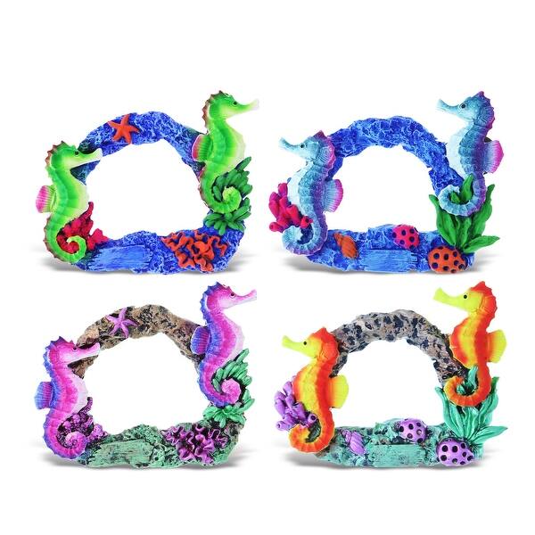 CoTa Global Seahorse Coral Reef Refrigerator Magnets Set of 4 - 4″Lx0.5 ...