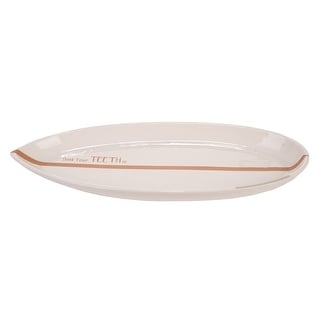 20" Ceramic Surfboard Serving Dish - Off-White - Bed Bath & Beyond ...