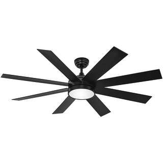 Moasis 52-inch 4-Blade Ceiling Fan with LED Light and Remote Control ...