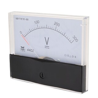 Measurement Tool Analog Panel Voltmeter DC 0 - 300V Measuring Range - DC 0-300V - Bed Bath ...