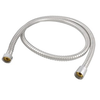 Bathroom 19mm Threaded Stainless Steel Flexible Shower Hose Pipe 47 ...
