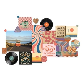 WallPops Retro Collage Wall Decals - Bed Bath & Beyond - 36646644