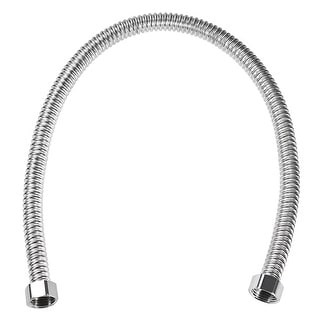 Corrugated Stainless Steel Water Line 31.5" Long G1/2 Female Connector ...