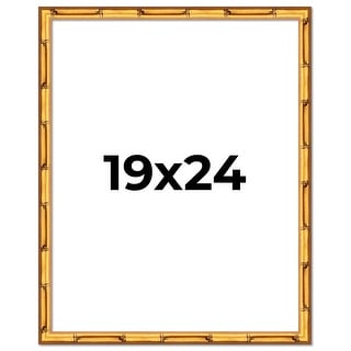 19x24 Frame Gold Real Wood Picture Frame Width 1 inches | Interior ...