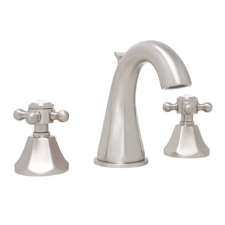 Mirabelle MIRWSCBR801 1.2 GPM Widespread Bathroom Faucet with Cross ...