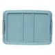 Hefty 18 Qt Hi-Rise Stackable Plastic Storage Bin with Lid, 8 Pack ...
