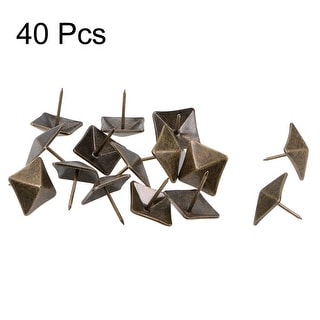 Upholstery Nails Tacks 18mm Square Head Furniture Nails Pins Bronze ...