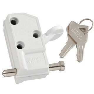 First Watch Foot-Activated Patio Sliding Door Hardened Steel Bolt Lock ...