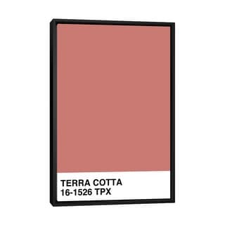 iCanvas "Terra Cotta 16-1526 TPX" by Honeymoon Hotel Framed - Bed Bath ...