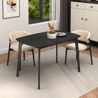Solid Wood Dining Table - Timeless Elegance for Your Dining Space - Bed ...