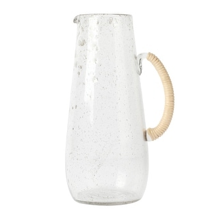 Cravings By Chrissy Teigen 10.75 Inch Tall Speckled Glass Pitcher - 10. ...