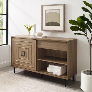 Strick & Bolton 52-inch Sliding Door Sideboard - Bed Bath & Beyond ...