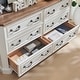 Farmhouse Drawers Dresser, Wood Chest of Drawers, Dressers Organizer ...