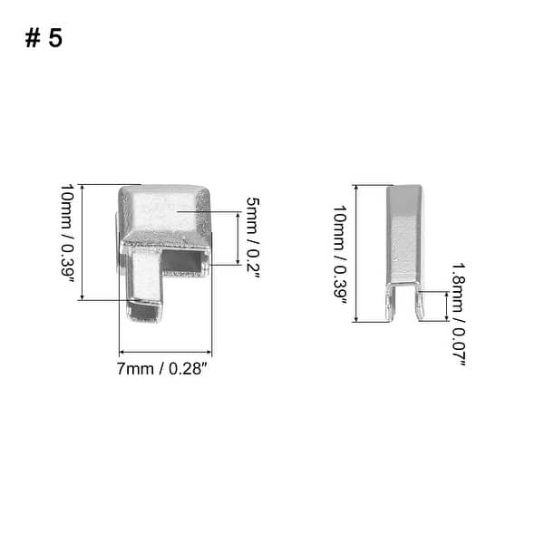 Zipper Repair Kits Retainers Box & Insertion Pins, Metal Latch Sliders ...