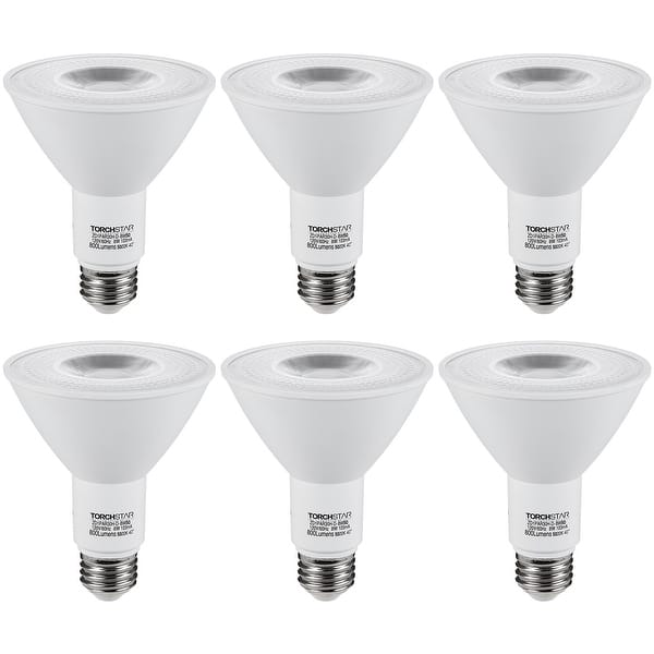 Dimmable LED PAR30 Light Bulb, 8W (75W Equiv.) Spotlight, 3000K Warm ...