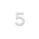 4" Magnetic House Numbers - Silver - Bed Bath & Beyond - 39679560