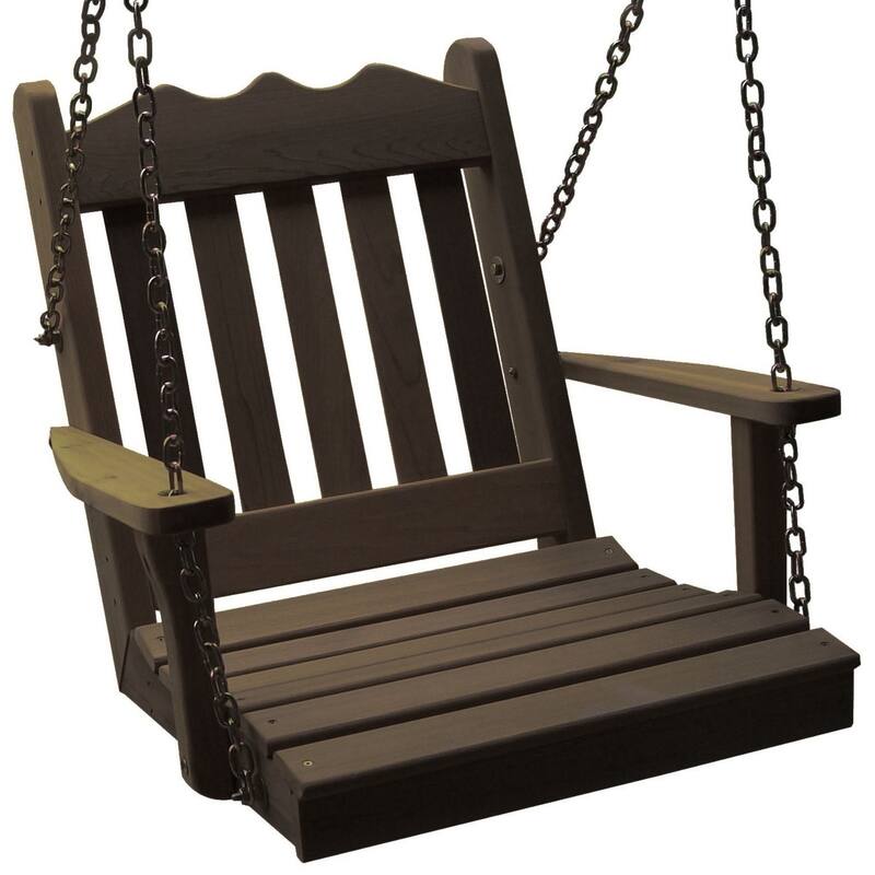 Pine 2' Royal English Chair Swing - Overstock - 32695656