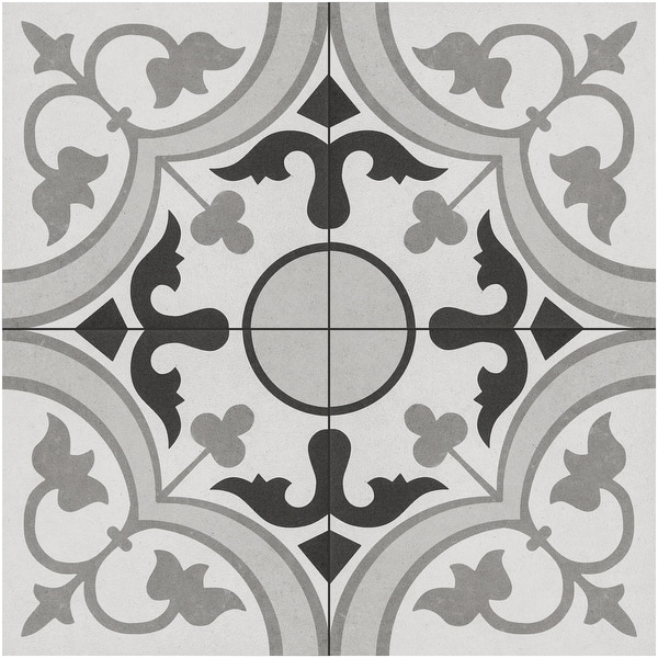 grey pattern tiles