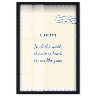 Singular Heart Art Print Posters Shadowbox Print by Art Remedy - Bed ...