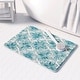 Laural Home Crackled Glass Memory Foam Rug - Bed Bath & Beyond - 44215954