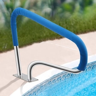 32"x 22.5" Swimming Pool Safety Handrails for Inground Pools - N/A ...