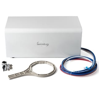 iSpring RCT600 Tankless Countertop 600 GPD Reverse Osmosis Water Filter ...