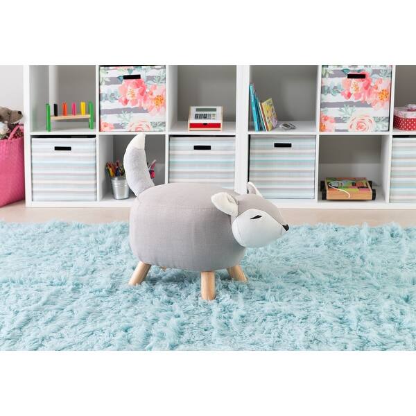 Fabia the Fox Kids Ottoman Stool - Bed Bath & Beyond - 31046875