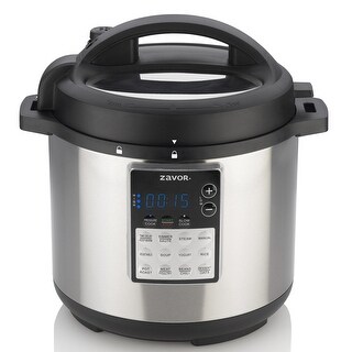 6 qt LUX EDGE 2 Electric Multicooker: Pressure Cooker, Slow Cooker and ...