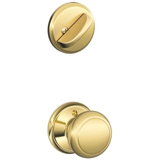 Schlage Andover Single Cylinder Interior Pack - Exterior Handleset ...