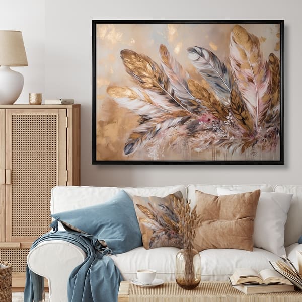 boho feather art