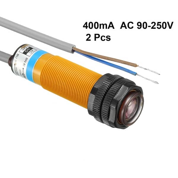 400mA Infrared Ray Through-Beam Reflection Optical Sensor Switch AC 90 ...