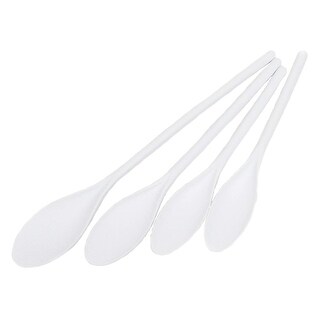 Chef Craft 4pc White Poly Kitchen Mixing Spoon Set - Bed Bath & Beyond ...
