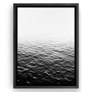 Americanflat - Lost In The Ocean by Gal Design Floating Canvas Frame ...