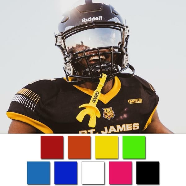 Battle Sports Speed Football Mouthguard with Connected Thick Strap ...