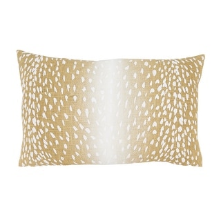 Earthy Antelope Print Throw Pillow - Bed Bath & Beyond - 39951465