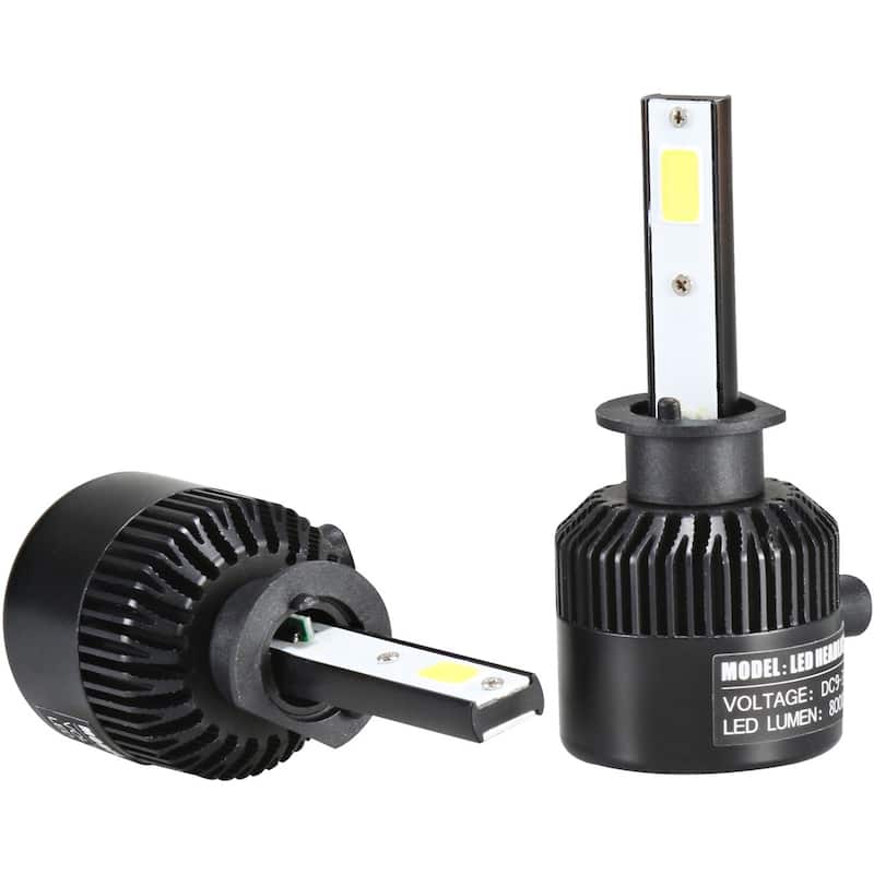 H1 110W 20000LM LED Headlight Conversion Kit Car Beam Bulb Driving Lamp ...