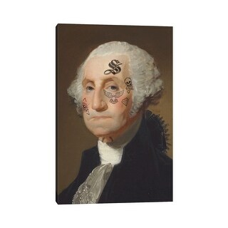 iCanvas "George Tattooed" by Andrew M Barlow Canvas Print - Bed Bath ...